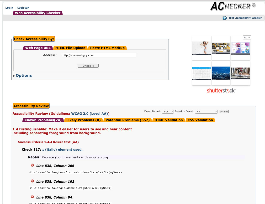ADA Compliance Statement | ShaneWebGuy